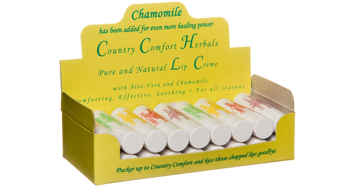 Country Comfort Lip Cream, Assort Display - Azure Standard