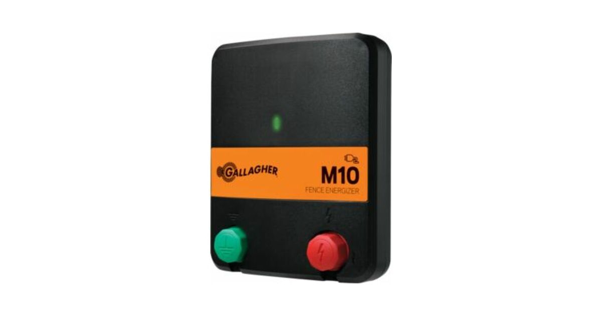 Gallagher Fence Energizer, M10 110V - Azure Standard