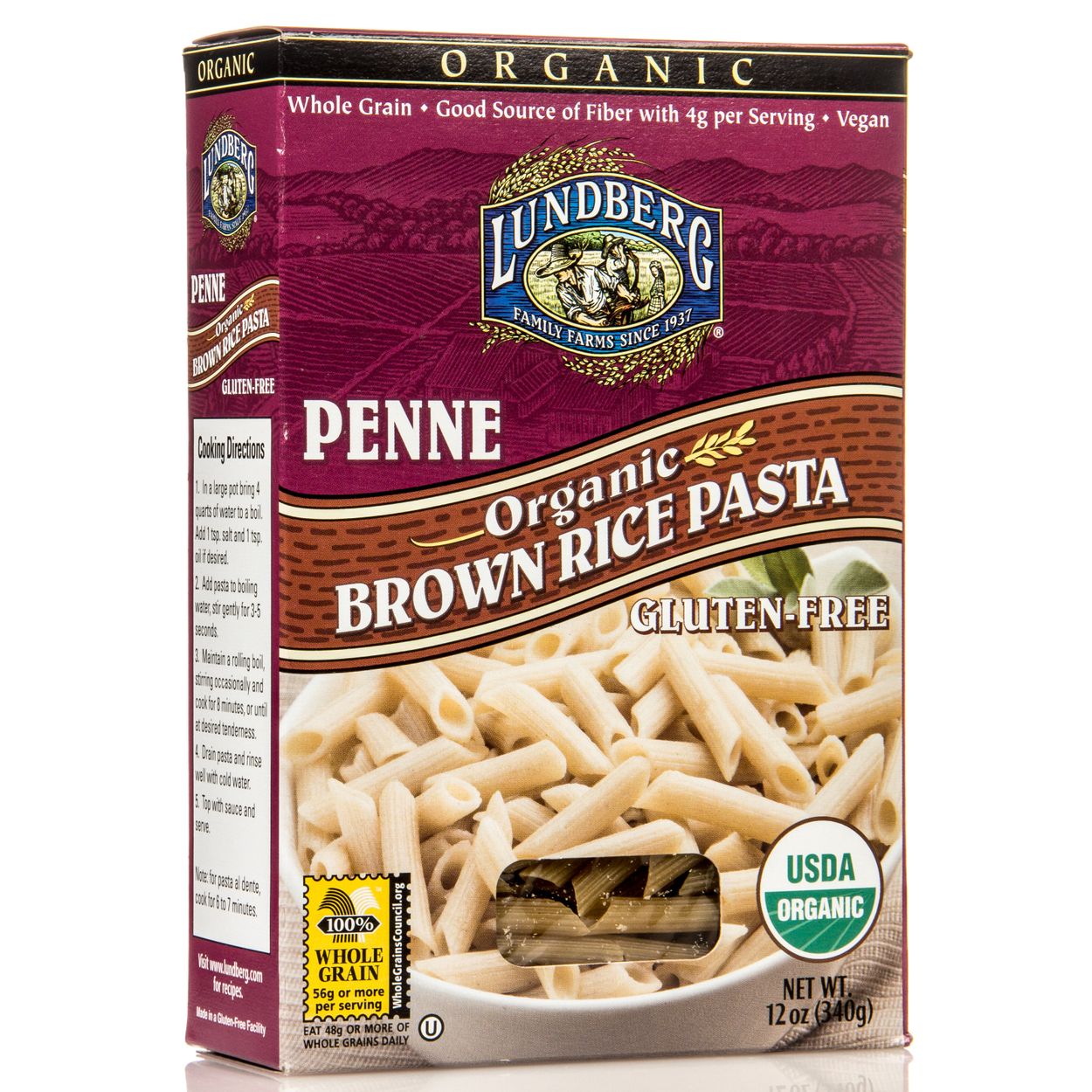 how to cook brown rice penne pasta