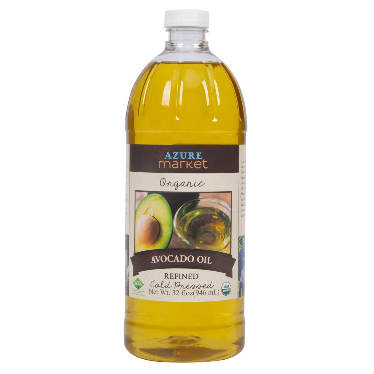 Avocado Oil – Cold Pressed – organic – quart | Wholy Living