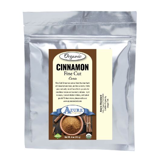 Azure Market Organics Cinnamon, Fine Cut, Organic - Azure Standard