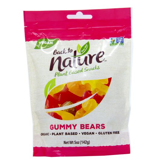 Back to Nature Gummy Bears, Organic - Azure Standard
