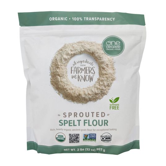 One Degree Sprouted Spelt Flour, Organic - Azure Standard