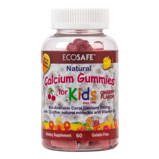 Coral Calcium Gummies for Kids, Cherry Flavor - Azure Standard