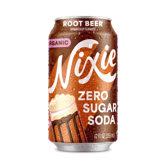 Nixie Zero Sugar Soda, Root Beer, Organic - Azure Standard
