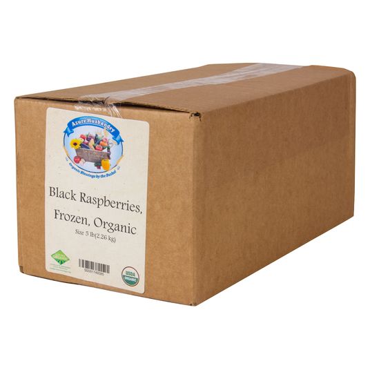 Azure Husbandry Black Raspberries, Frozen, Organic - Azure Standard
