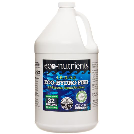 @@Eco-Nutrients Eco-Hydro Fish All Purpose Liquid Fertilizer 1.5-3-0.2 ...