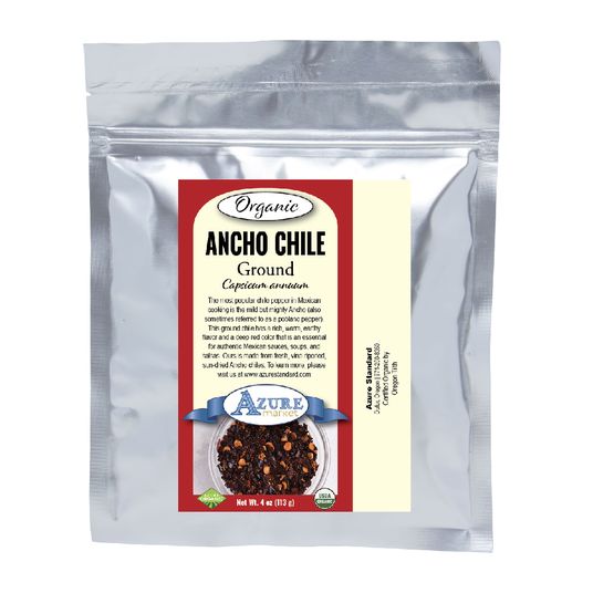Azure Market Organics Ancho Chile, Ground, Organic - Azure Standard