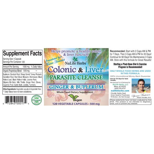 NuLife Colonic & Liver Parasite Cleanse - Azure Standard
