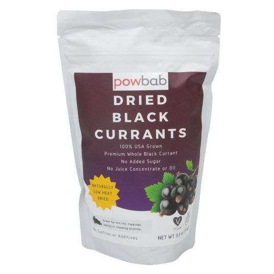 Powbab Black Currants, Dried - Azure Standard