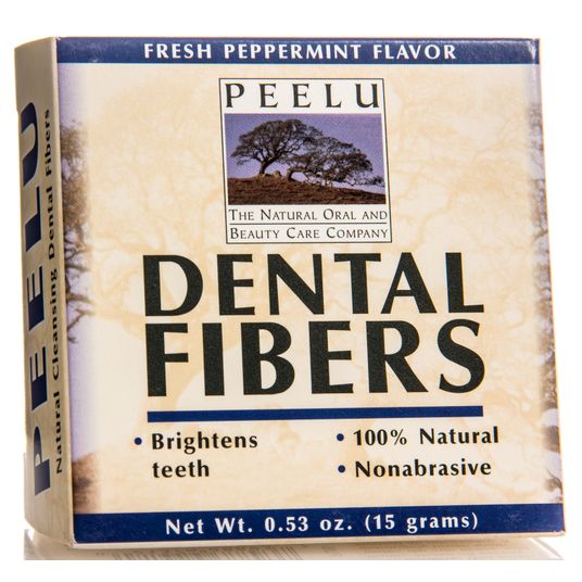 Peelu Fibers, Peppermint Tooth Powder - Azure Standard