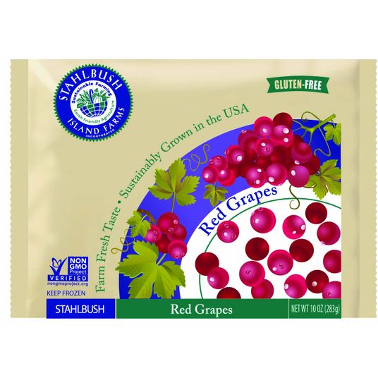 Stahlbush Island Red Grapes, Frozen - Azure Standard