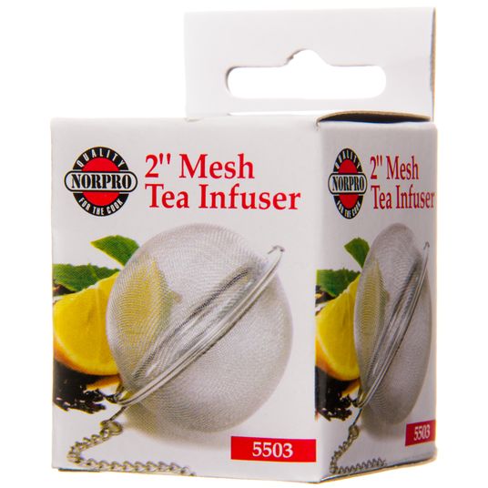 Norpro Mesh Tea Ball, Stainless Steel, 2 inch - Azure Standard