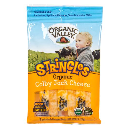 Organic Valley Stringles, Colby Jack Cheese, Organic - Azure Standard