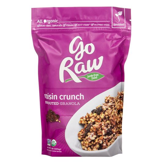 @@Go Raw Raisin Crunch Granola, Organic - Azure Standard
