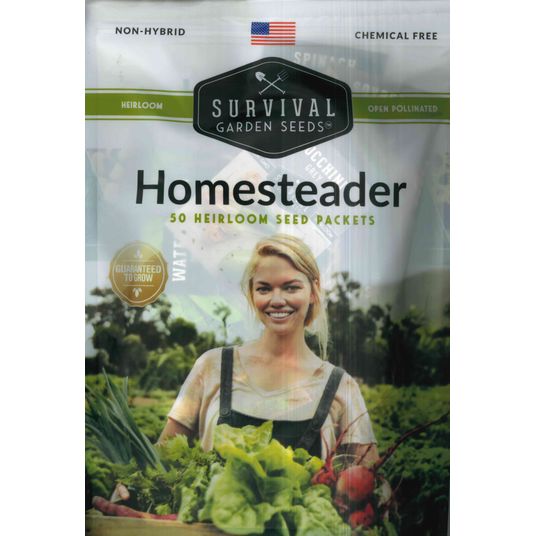 Survival Garden Seeds Survival Kit, Homesteader Seed Collection - Azure ...