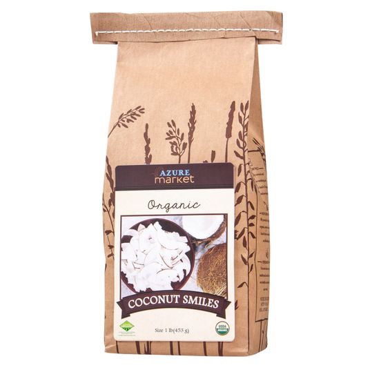 Azure Market Organics Coconut Smiles, Chunks, Organic - Azure Standard