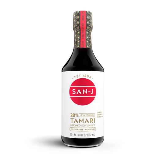 San-J Tamari, Low Sodium, Gluten Free, Platinum, Organic - Azure Standard