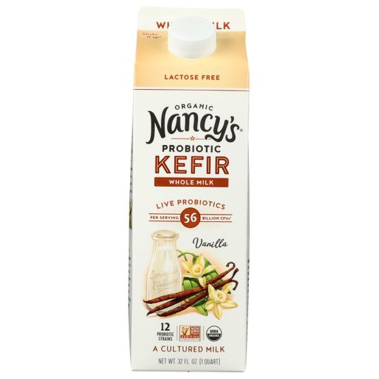 Nancy's Kefir, Whole Milk, Vanilla, Organic - Azure Standard