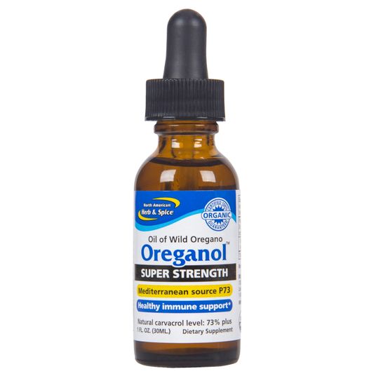 North American Herb & Spice Oreganol Oil of Oregano, Super Strength ...