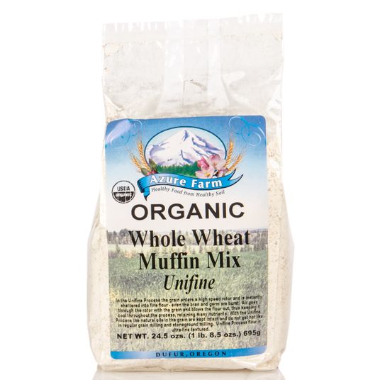 Azure Market Organics Muffin Mix, Whole Wheat, Organic - Azure Standard