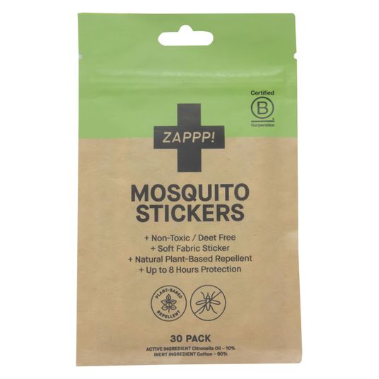Nutricare ZAPPP! Mosquito Stickers - Azure Standard