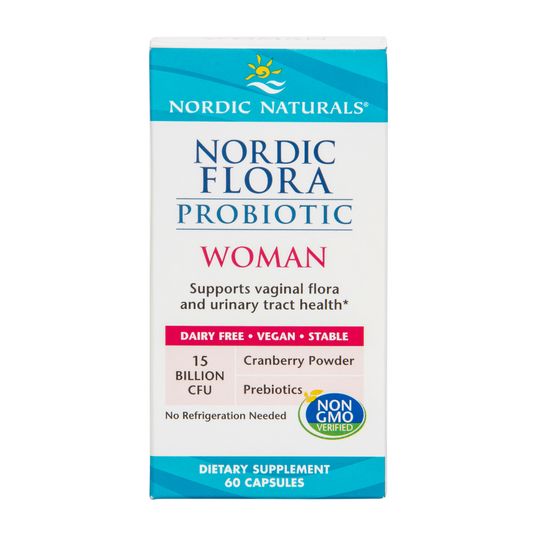 Nordic Naturals Nordic Flora Probiotic, Woman - Azure Standard