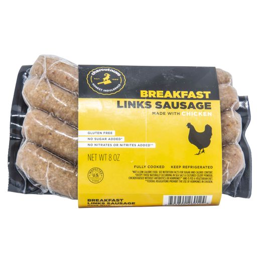 Charcutnuvo Breakfast Links, Frozen, Chicken - Azure Standard