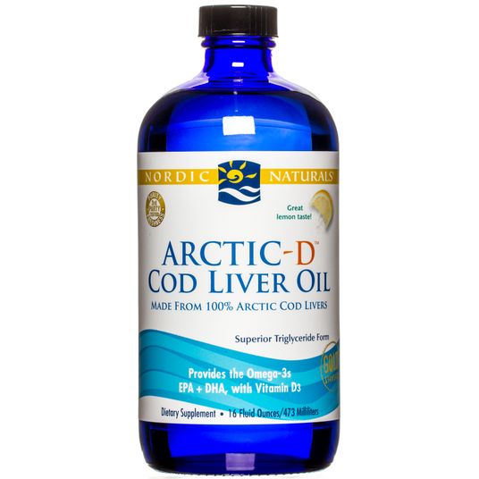 Nordic Naturals Arctic-D Cod Liver Oil - Lemon - Azure Standard