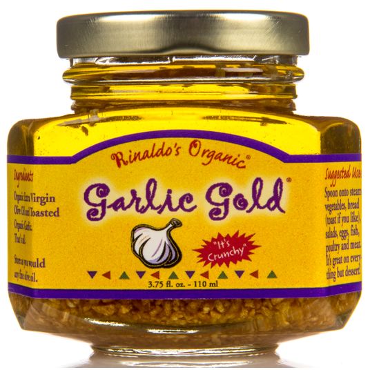 Garlic Gold Rinaldo's Garlic Gold Small Jar, Organic - Azure Standard