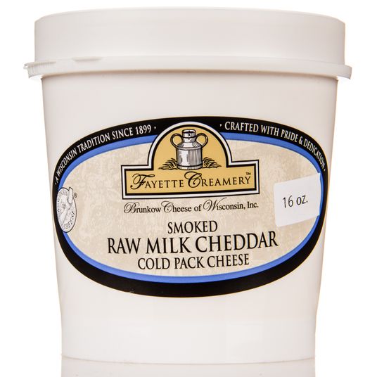 @@Brunkow Cheese Smoked Cheddar Cheese Spread - Azure Standard