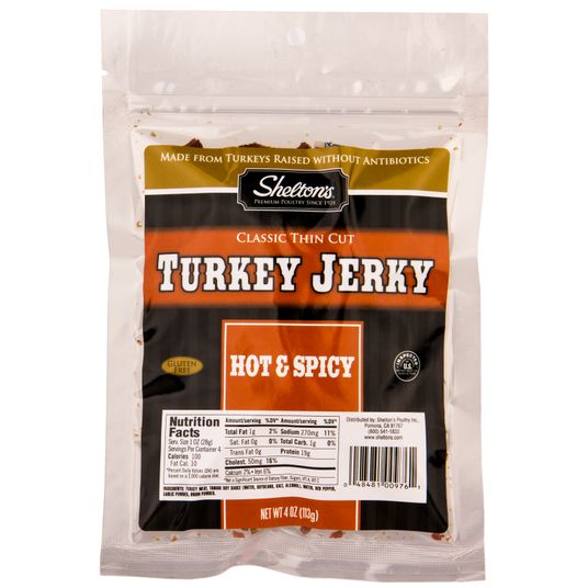 @@Shelton Turkey Jerky, Hot - Azure Standard