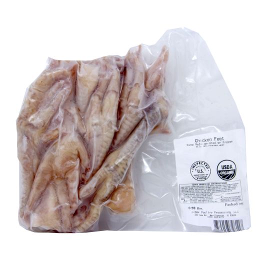 J-Bar Farms Chicken Feet, FROZEN, Organic - Azure Standard