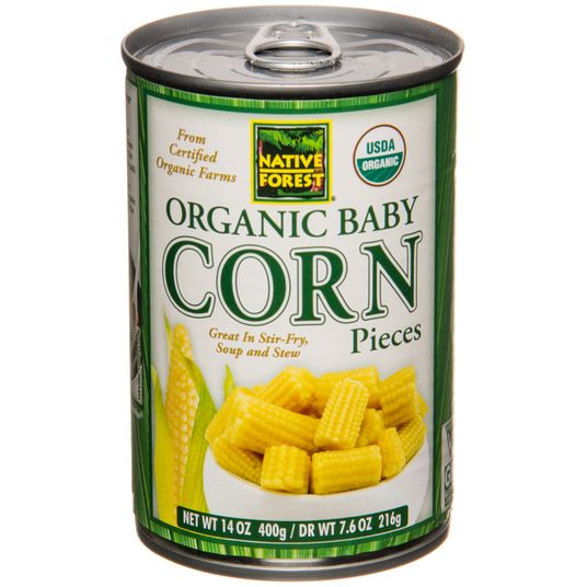 Native Forest Baby Corn, Cut, Organic - Azure Standard