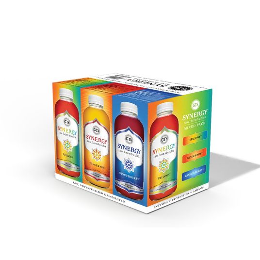 GT's SYNERGY, Kombucha Raw, Variety Pack - Azure Standard