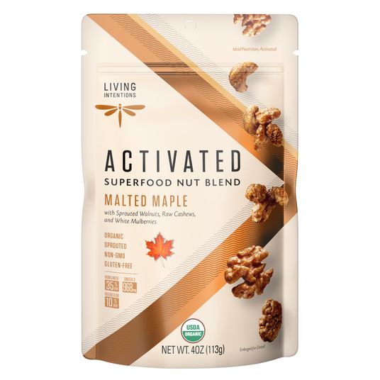 @@Living Intentions Nut Blend, Superfood, Malted Maple, Organic - Azure ...