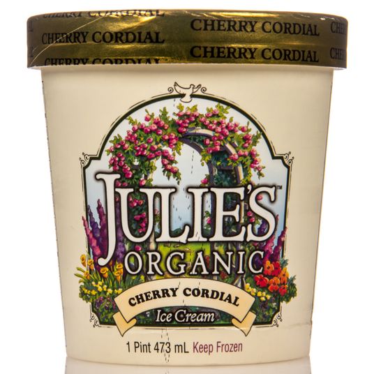 @@Julie's Ice Cream Cherry Cordial Ice Cream, Frozen, Organic - Azure ...