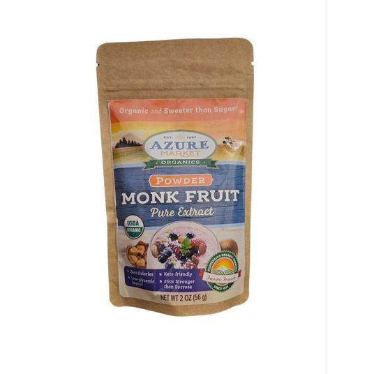 Azure Market Organics Monk Fruit Extract Powder, Organic - Azure Standard