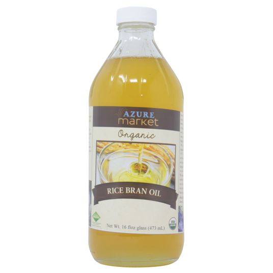 Azure Market Organics Rice Bran Oil, Organic - Azure Standard