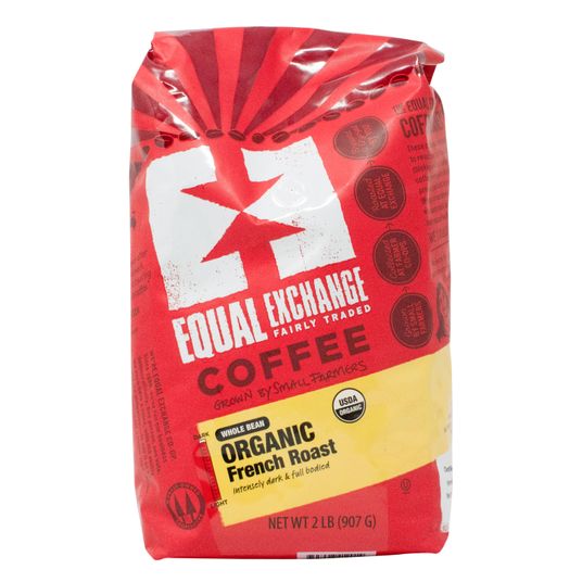 Equal Exchange Coffee, Whole Bean, French Roast, Organic - Azure Standard
