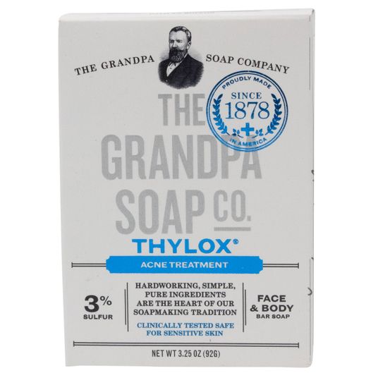 The Grandpa Soap Co. Bar Soap, Thylox Acne Treatment - Azure Standard