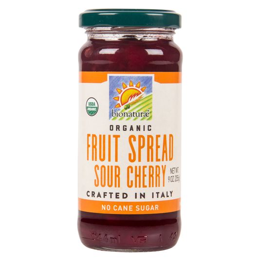 Bionaturae Sour Cherry Fruit Spread, Organic - Azure Standard