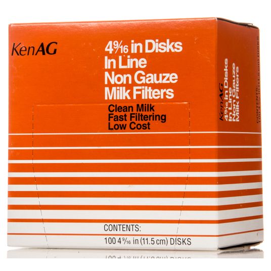 Ken Ag 4 9/16" Non-Gauze In Line Milk Filter - Azure Standard