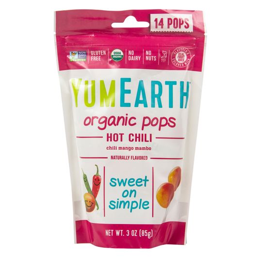 Yum Earth Hot Chili Mango Pops, Organic - Azure Standard