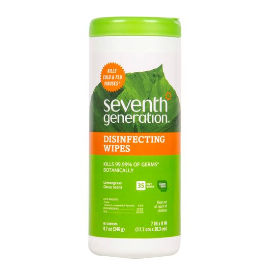 @@Seventh Generation Disinfecting Wipes, Botanical, Multi-Surface ...