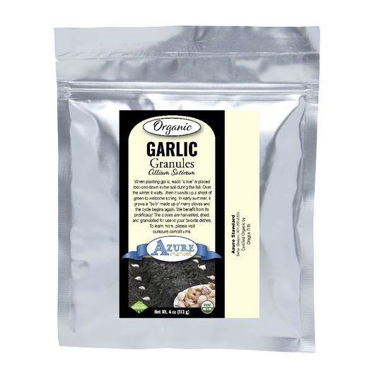 Azure Market Organics Garlic Granules, Organic - Azure Standard