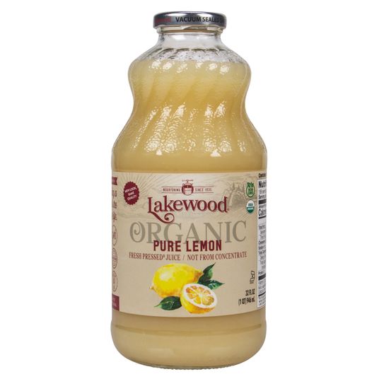 Lakewood Organic Juices Lemon Juice, Pure, Organic - Azure Standard