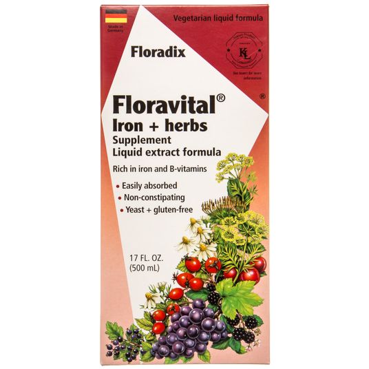 Flora Floravital Iron, Liquid - Azure Standard