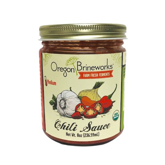 Oregon Brineworks Chili Sauce, Raw, Organic - Azure Standard