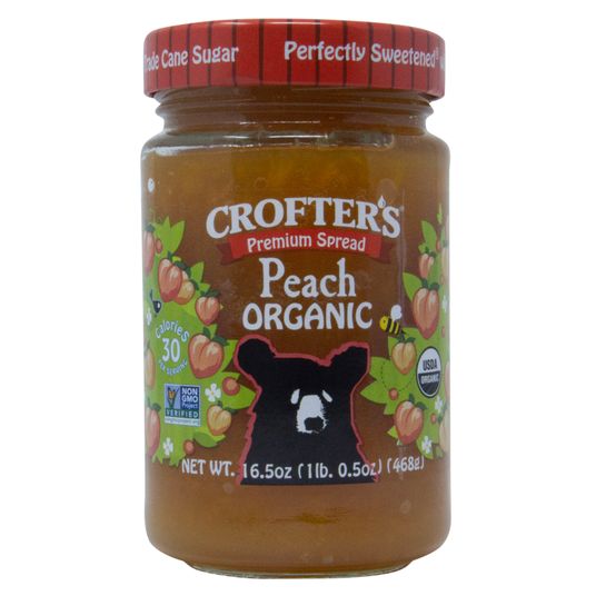 Crofter's Peach Premium Spread, Organic - Azure Standard